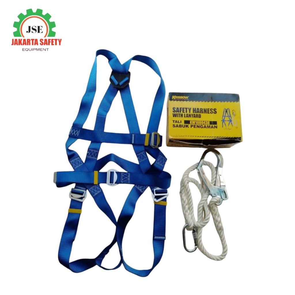 Body Harness Krisbow dan Lanyard A1000