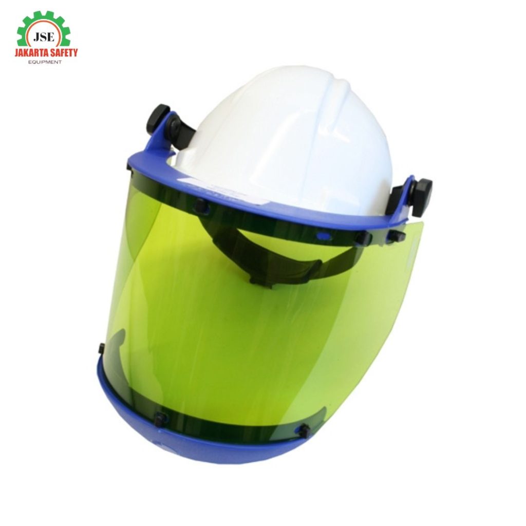 ARC-Shield With Green Anti Fog Shield and Chin Protector